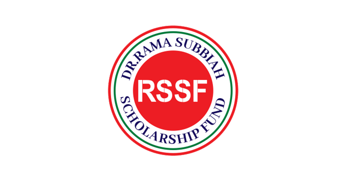DRSSF - Dr. Rama Subbiah Scholarship Fund